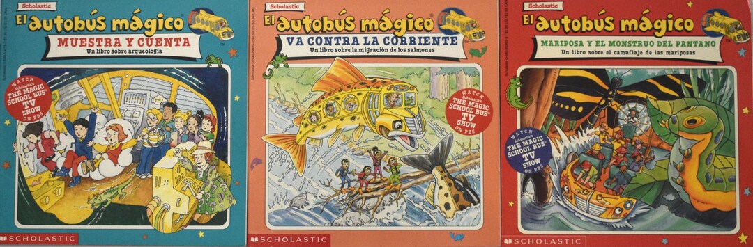 El Autobus Magico Series ~ (magic School Bus in Spanish Language ...