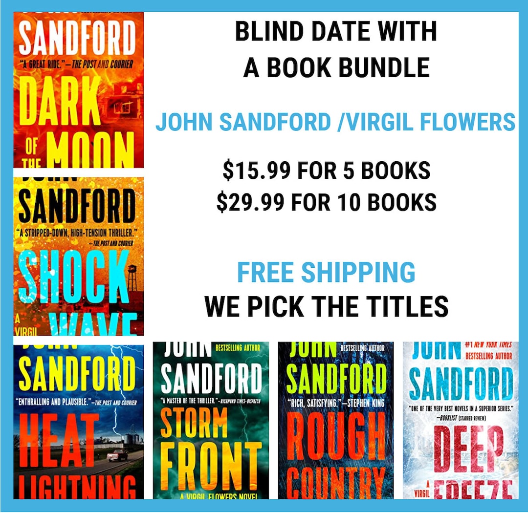 John Sandford Books Virgil Flowers Series A Blind Date With a Book ...