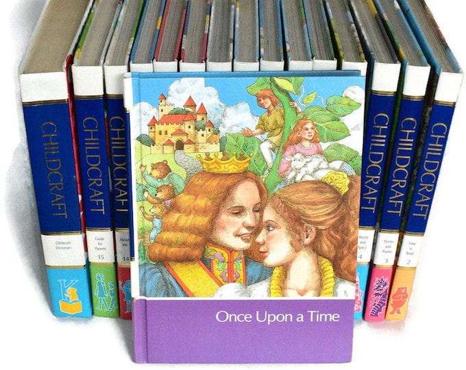 Childcraft Series ~ 16 Volumes ~ 15 Volumes Plus Dictionary ~ Complete ...