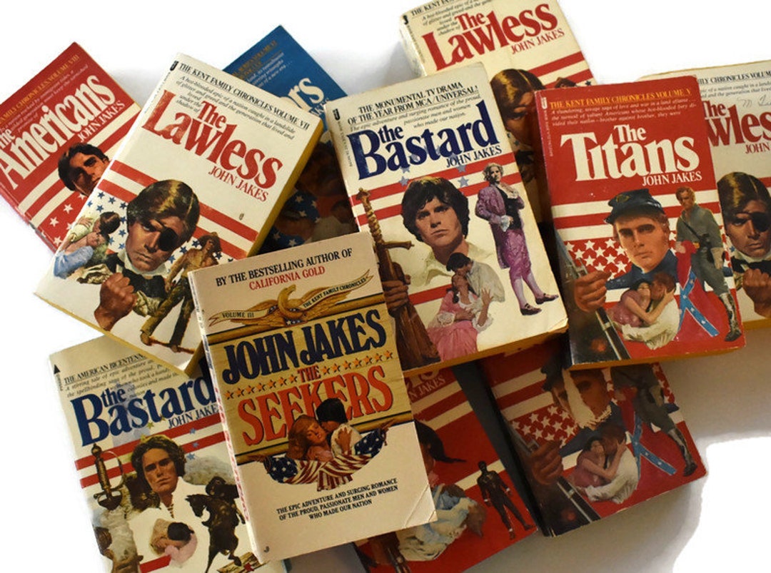 John Jakes Books Kent Family Chronicles Series Pick and Choose Mix ...