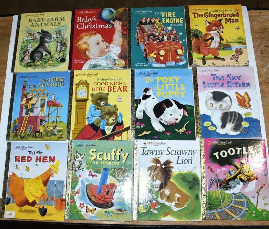 Lot of Little Golden Books Series ~ Pick Your Quantity ~ A Surprise ...