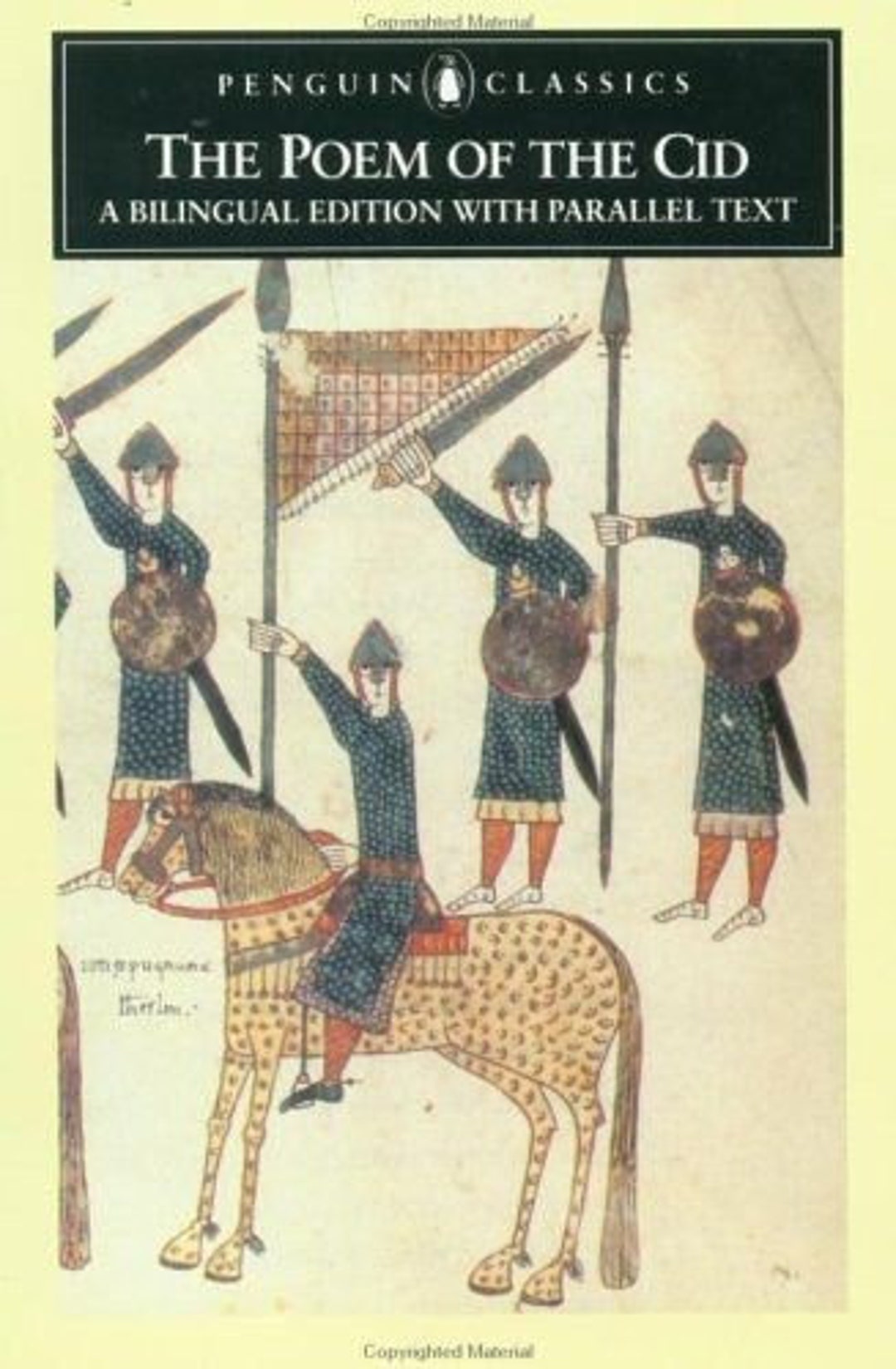 The Poem of the Cid: Dual Language Edition Trade Paperback Book ...
