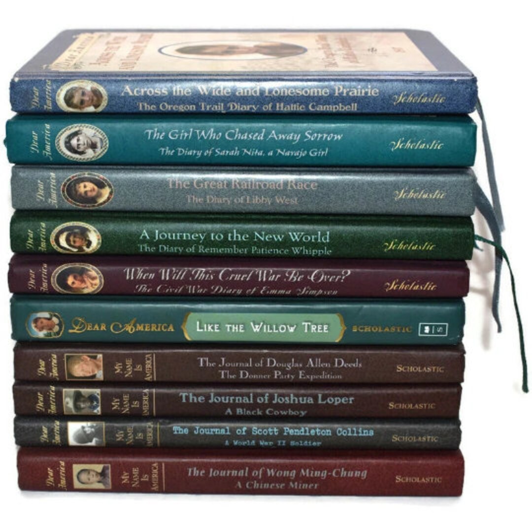 Dear America Diaries Series My Name is America Journals My America - Etsy