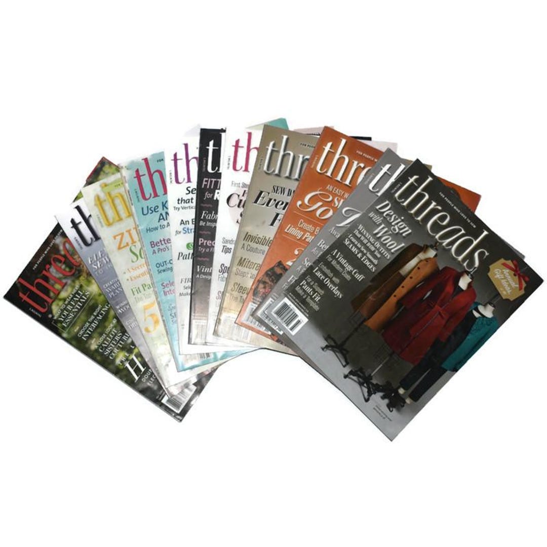 10 for 30 Dollars Taunton's Threads Magazines Pick Your Own Titles or a ...