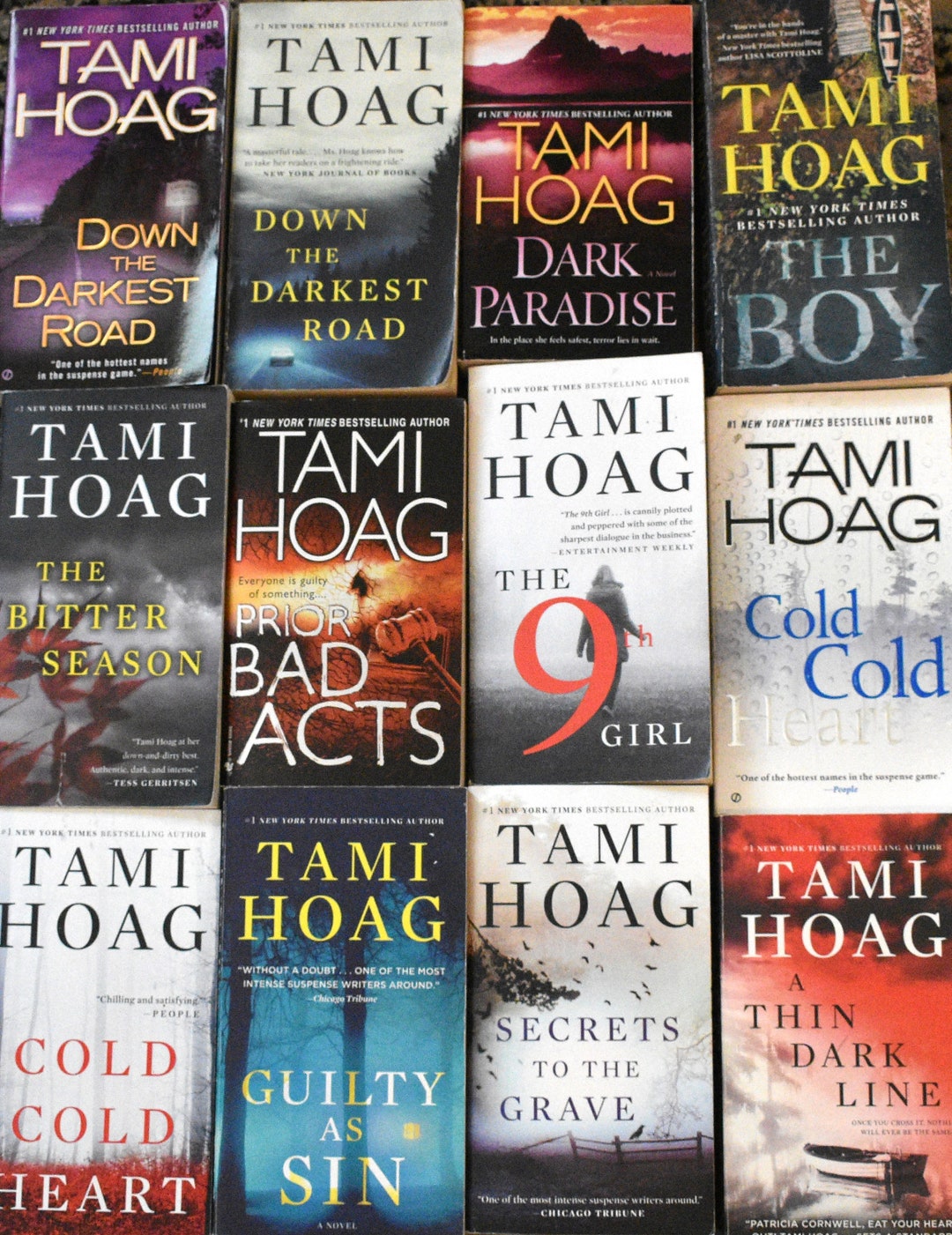 Lot of 5 or 10 Tami Hoag Books Psychological Thrillers Discounted Blind Date Book Bundle - Etsy