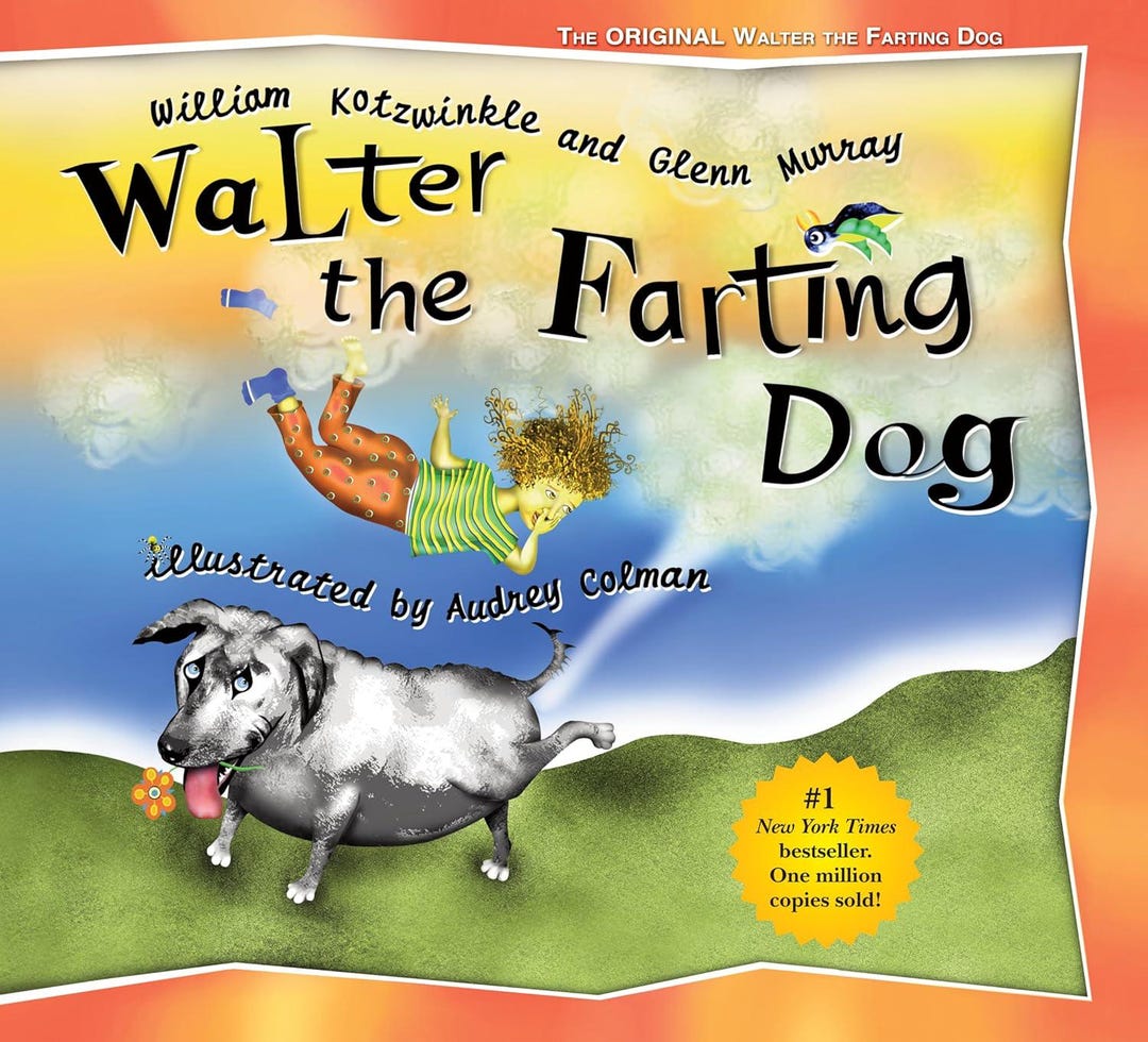 Walter the Farting Dog Book Series by William Kotzwinkle ~ Sold ...