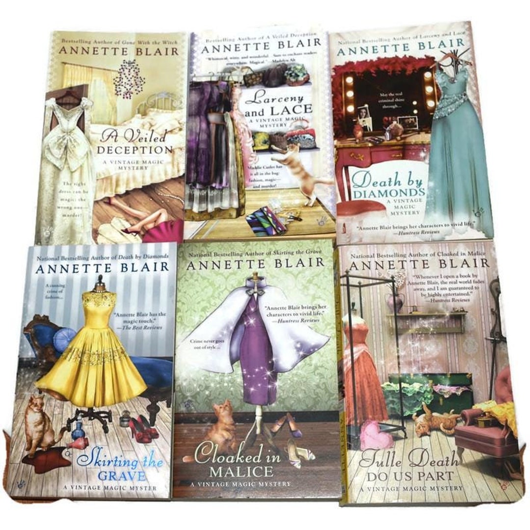 Annette Blair Books Vintage Magic Mystery Complete Set A Bundle of 6 ...