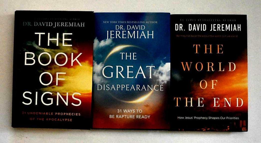 3 Book Bundle ~ Dr. David Jeremiah ~ the Book of Signs and More ~ Bible ...
