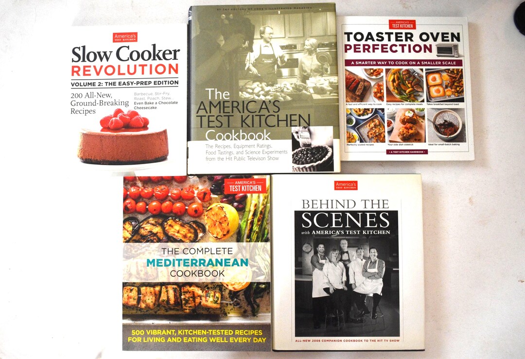 America's Test Kitchen Cookbooks: Mediterranean & More - Lot of 5 - Etsy