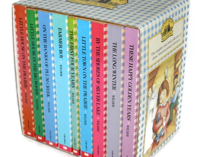 Laura Ingalls Wilder Little House on the Prairie Box Set Books 1-9 Book ...