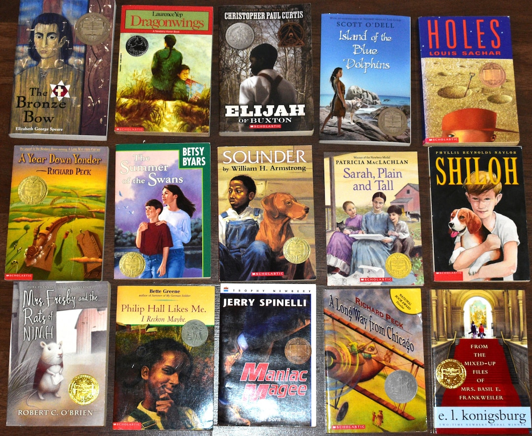 Lot of 15 Newbery Honor Award Winning Authors Book - Etsy