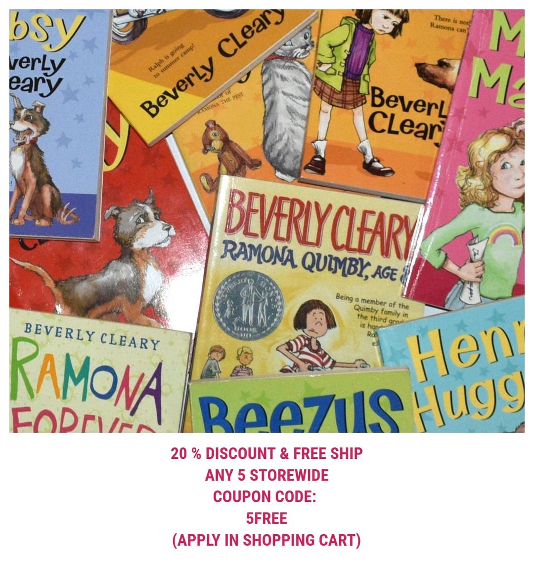 Beverly Cleary Books ~ Ralph S. Mouse Series ~ Sold Separately ~ Guided ...
