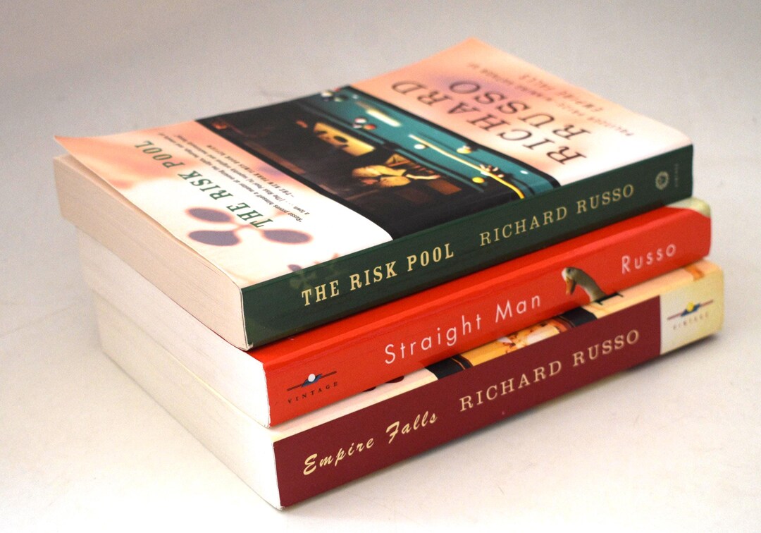 Richard Russo. 3 Books Set Series. - Etsy