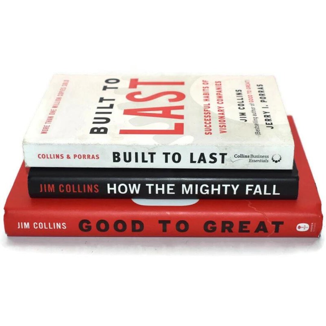 Jim Collins Books ~ Business Management ~ Sold Separately - Etsy