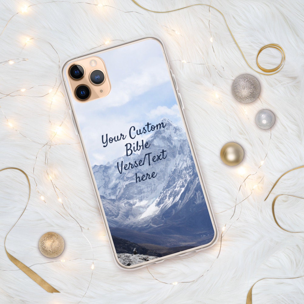 Iphone 11 Bible Verse Mountains Phone Case - Etsy Canada