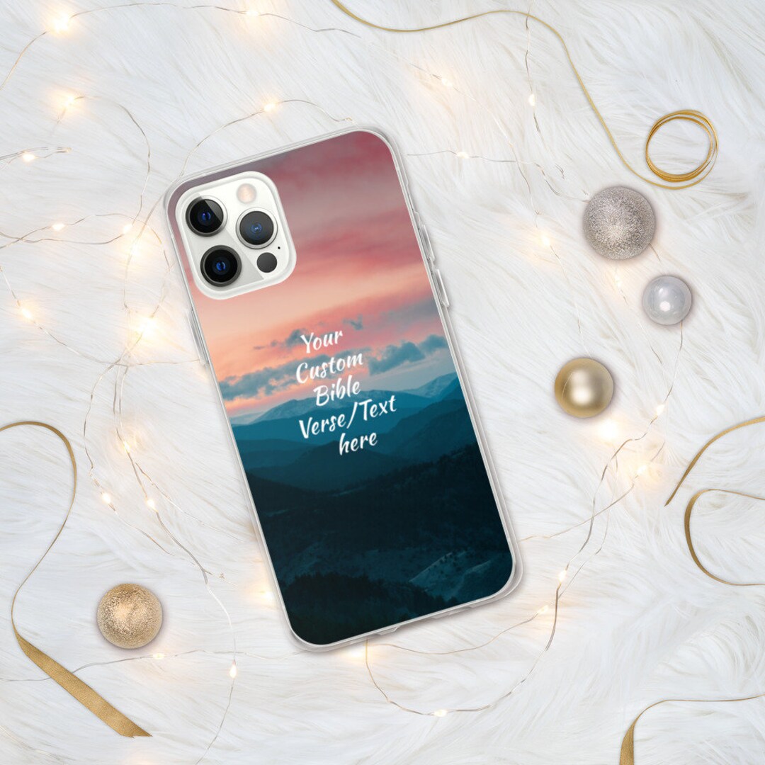 Custom Bible Verse/text Case for Iphone-christian Case-for iPhone 17 ...