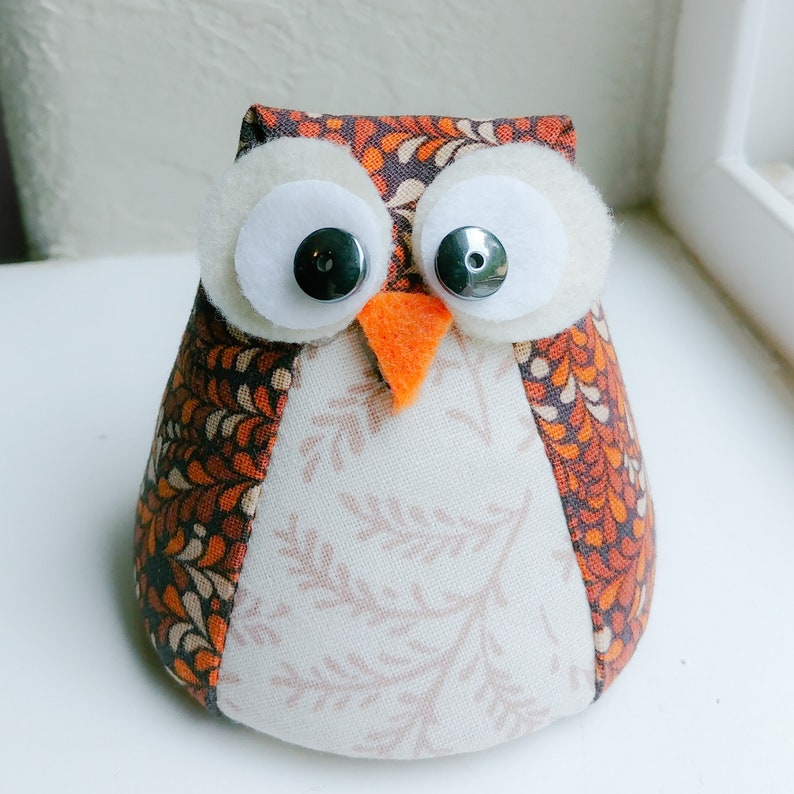 Owl Pincushion - Owl Paperweight - Etsy