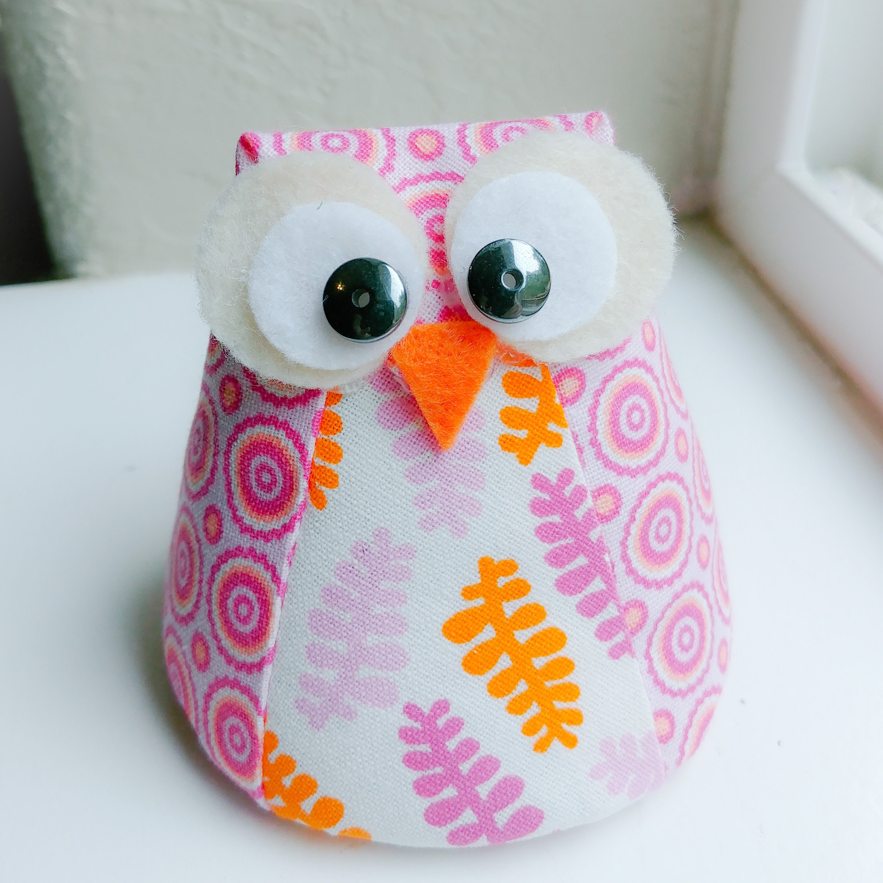 Owl Pincushion - Owl Paperweight - Etsy