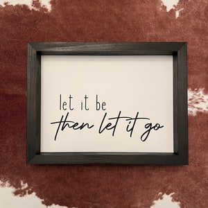 Let It Be - Etsy