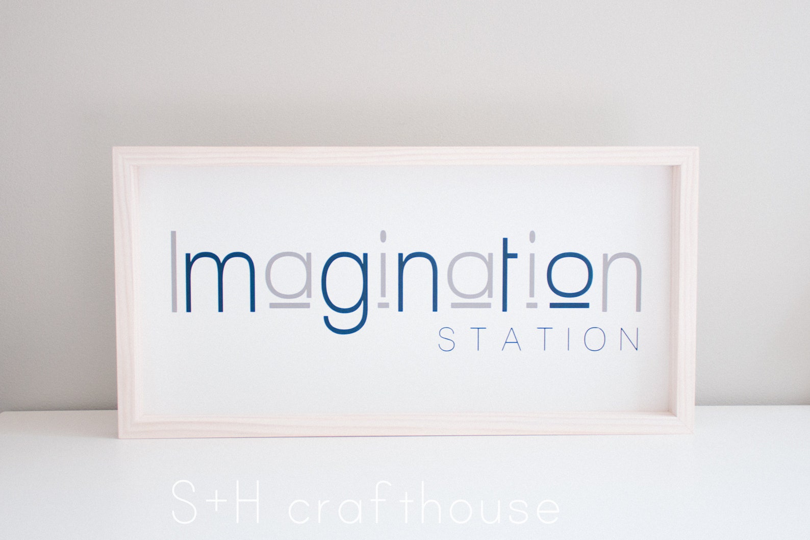 Imagination Station Custom Craft Room Playroom Sign art - Etsy