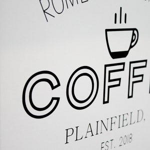 PERSONALIZED Coffee Brewing Co. Sign - Coffee Bar Decor - Coffee Sign ...