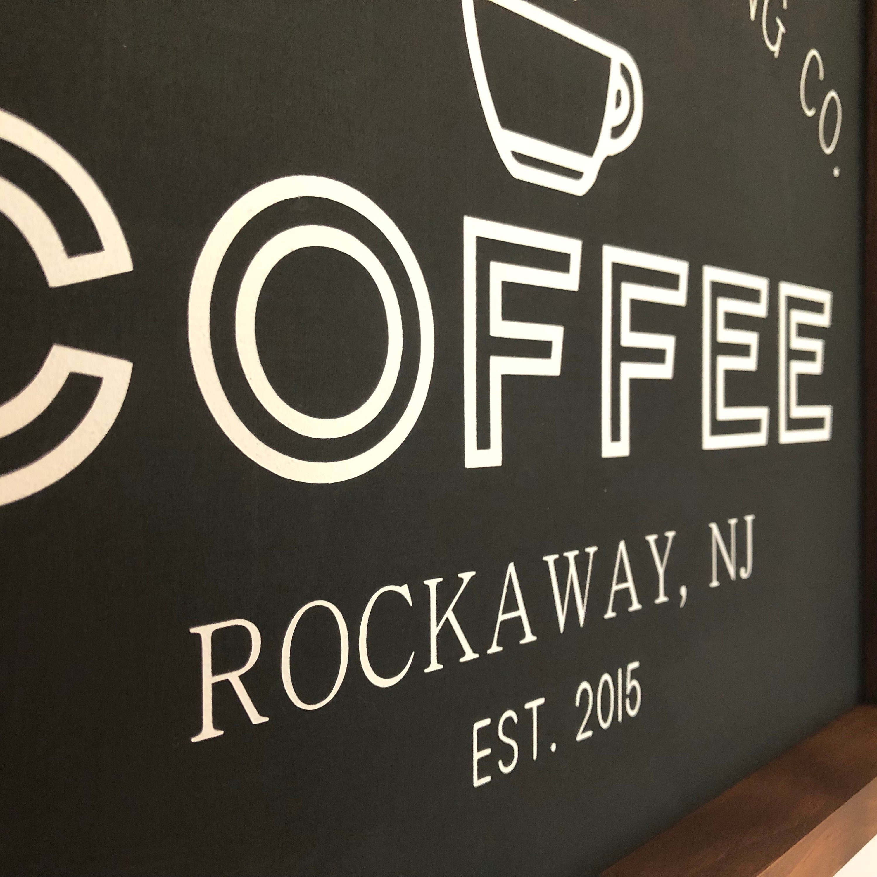 PERSONALIZED Coffee Brewing Co. Sign - Coffee Bar Decor - Coffee Sign ...