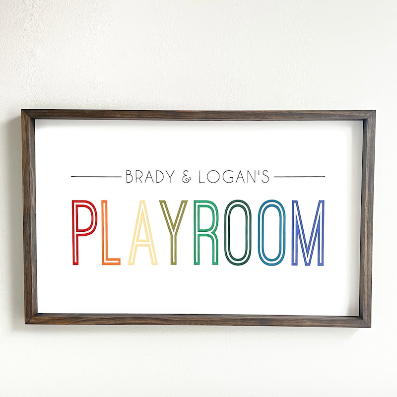 Playroom Sign - Etsy