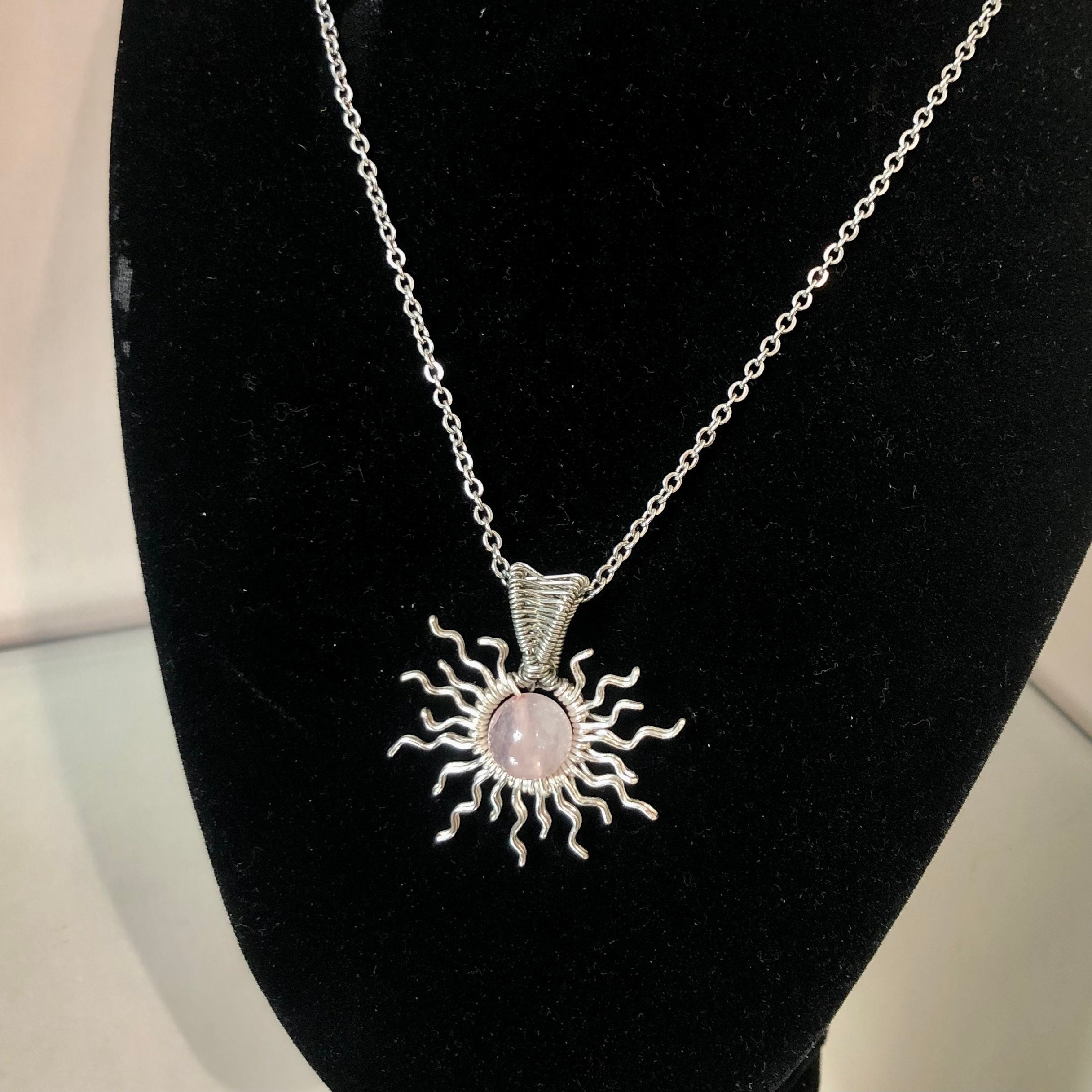 Crystal Sun Pendant - Etsy