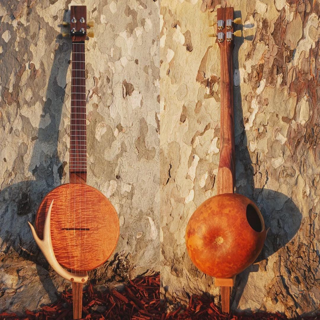 Gourd Ukulele With Hawaiian Koa Soundboard - Etsy