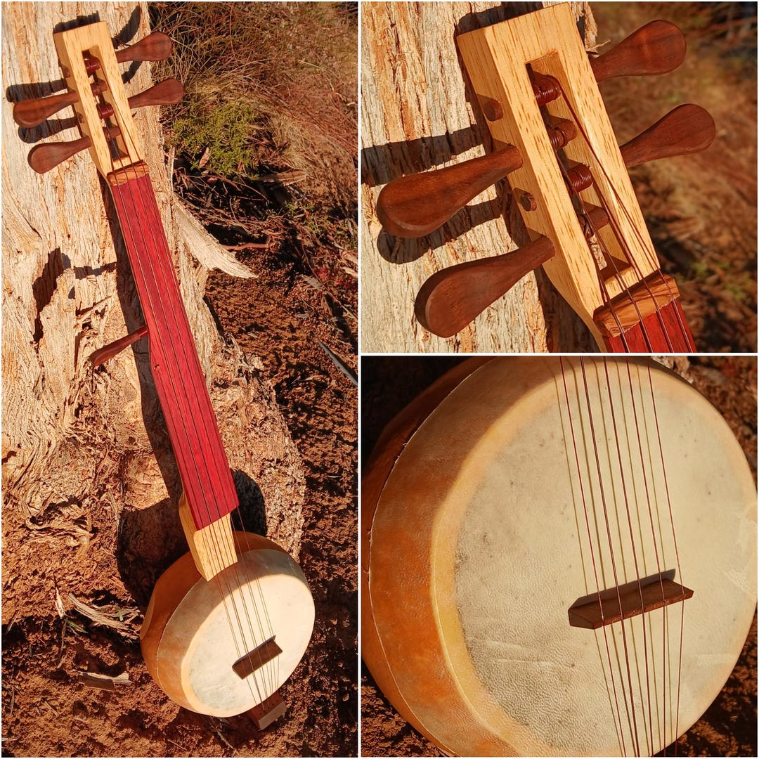 Heritage Banjo Fretless Gourd Banjo Etsy
