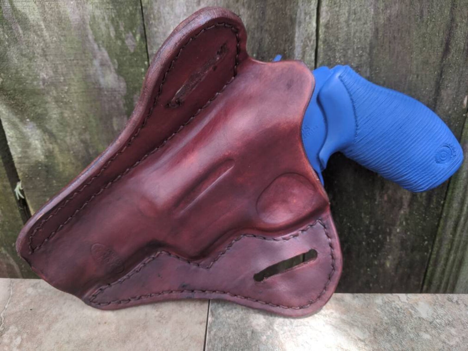 Taurus Judge Leather Holster. Owb Holster Taurus Judge. - Etsy