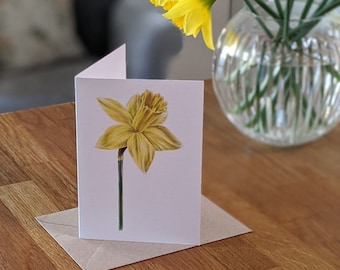 Daffodil Card | Etsy