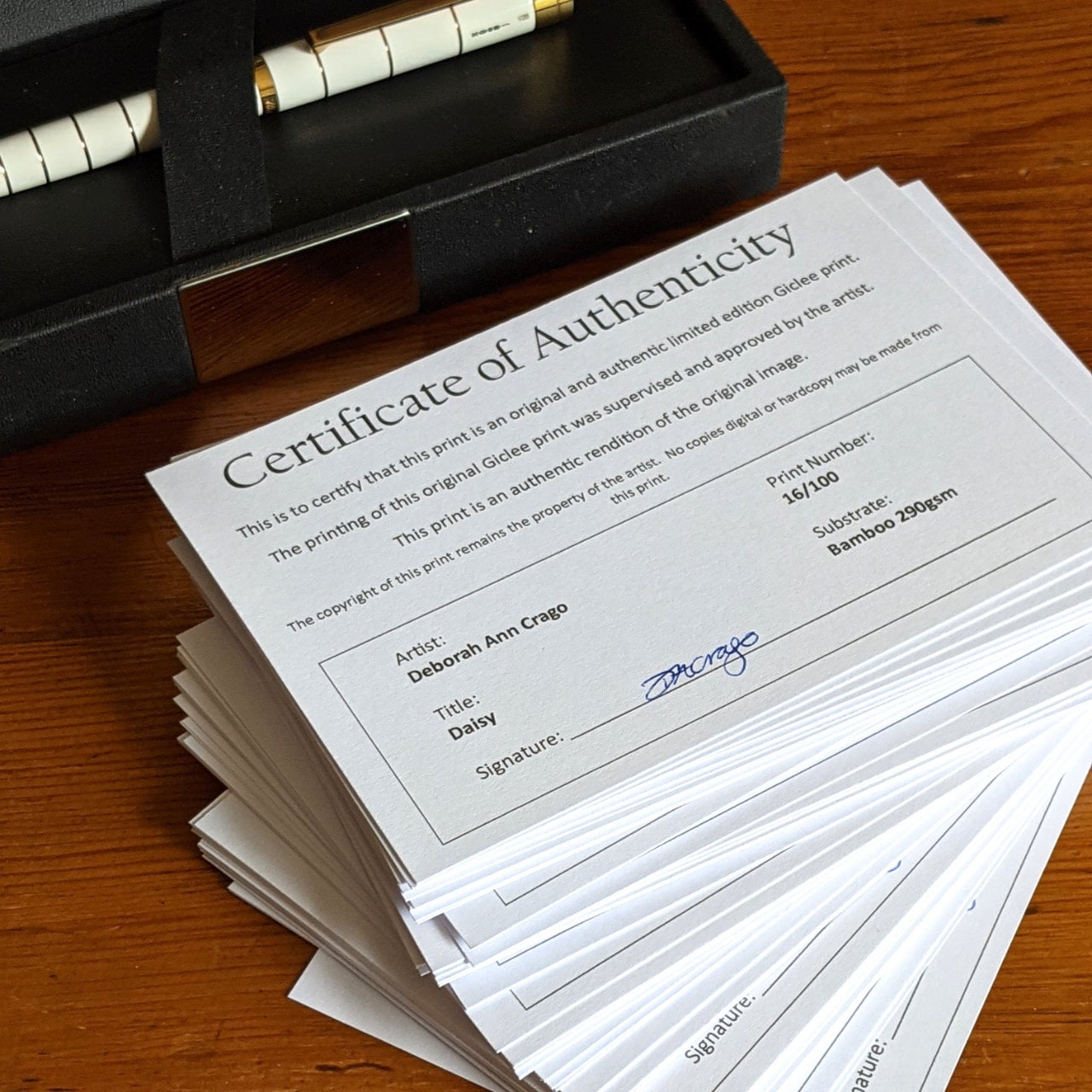 Daisy Print /daisy Limited Edition / Daisy Botanical Print / Hand ...