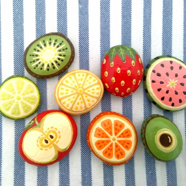 Hand Painted Rocks - Etsy