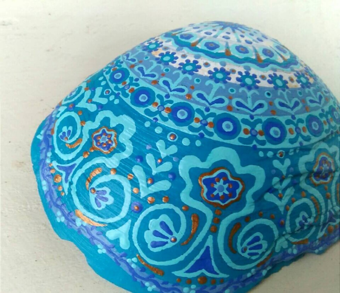 Hand Painted Sea Shell - Etsy