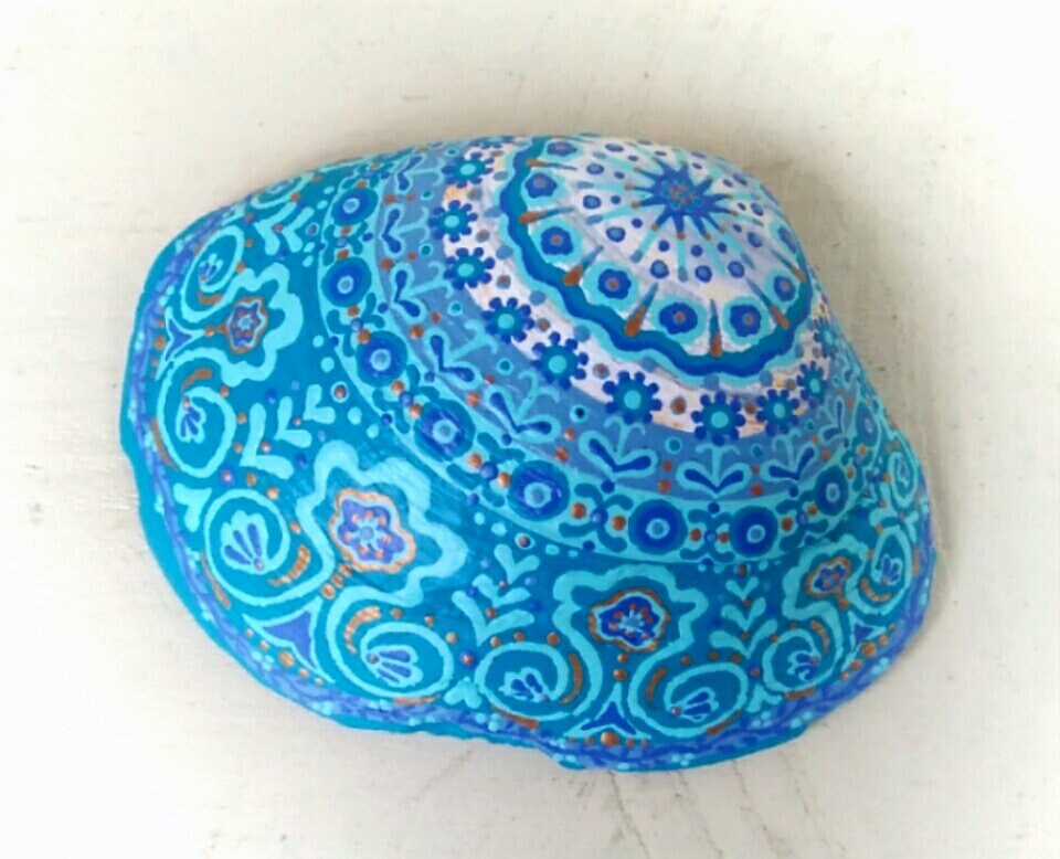 Hand Painted Sea Shell - Etsy