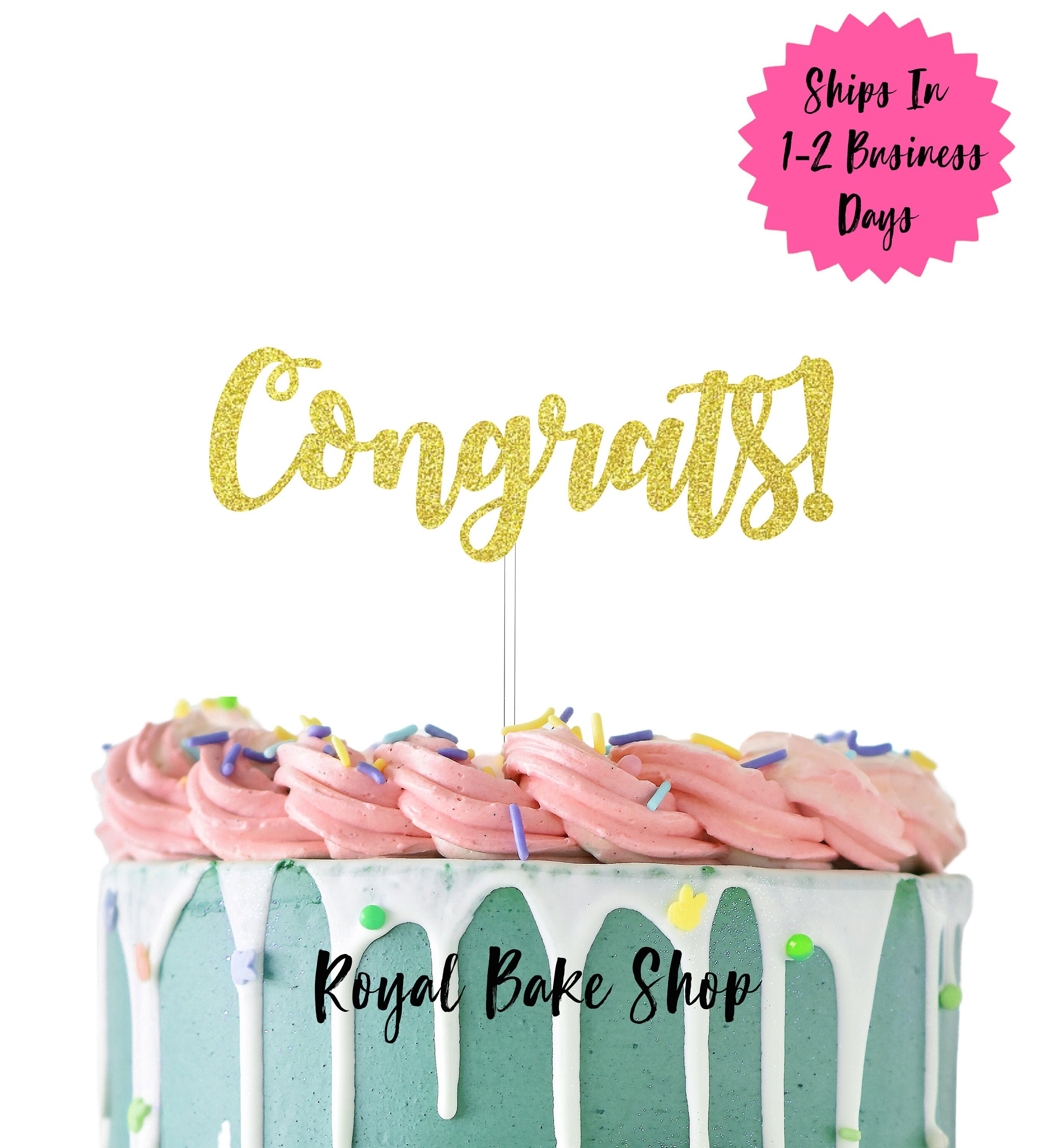 Congrats On New Job Cake