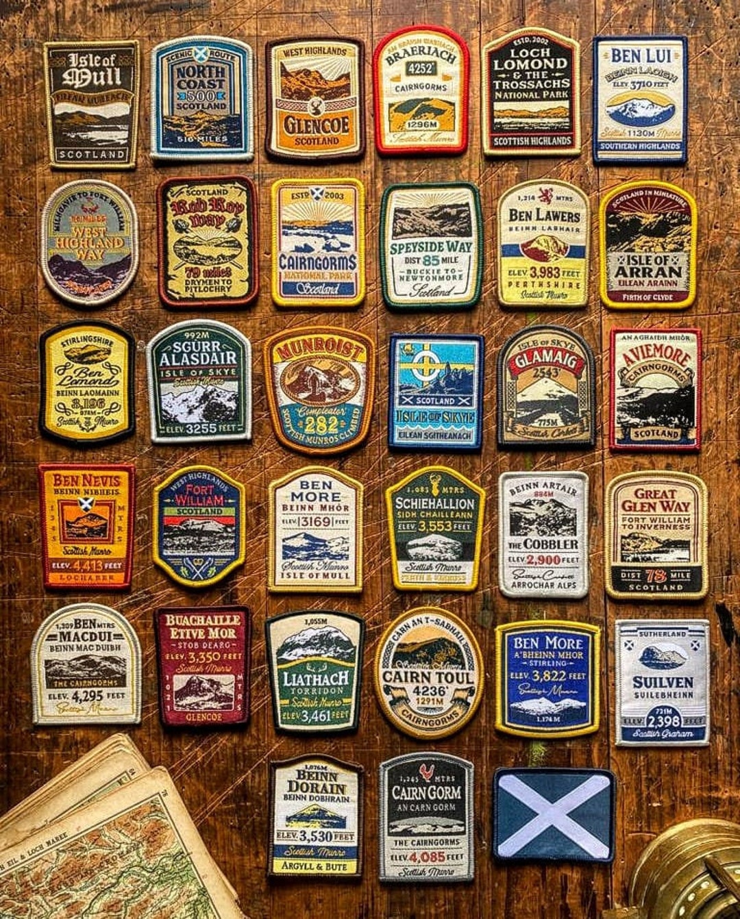 Scotland Patches (set of 33) - Bundle Deal! - Etsy