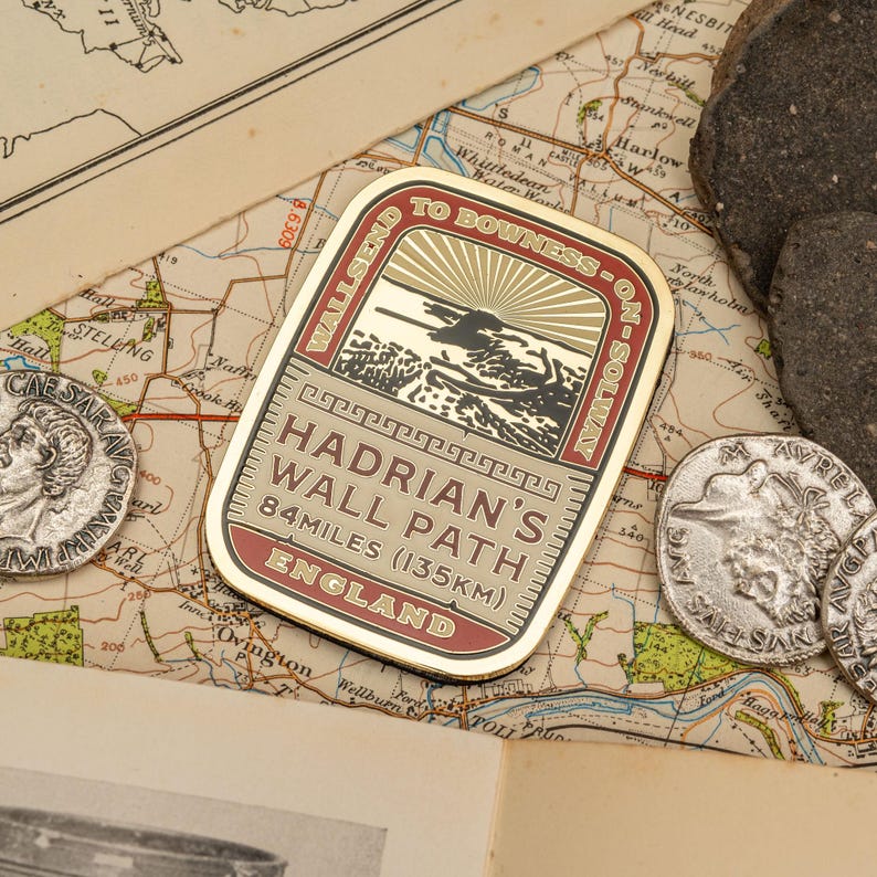 Hadrian's Wall Path Fridge Magnet - Etsy