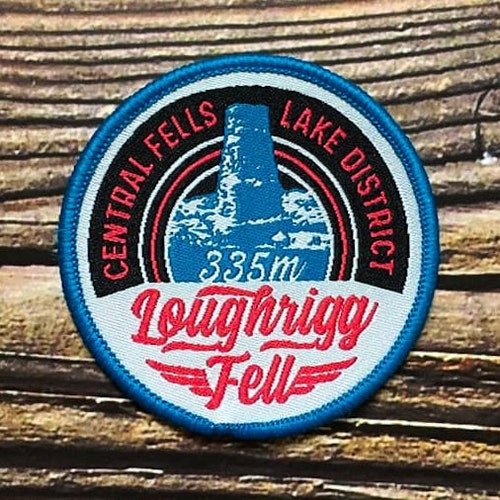 High Street lake District National Park England Woven Patch - Etsy