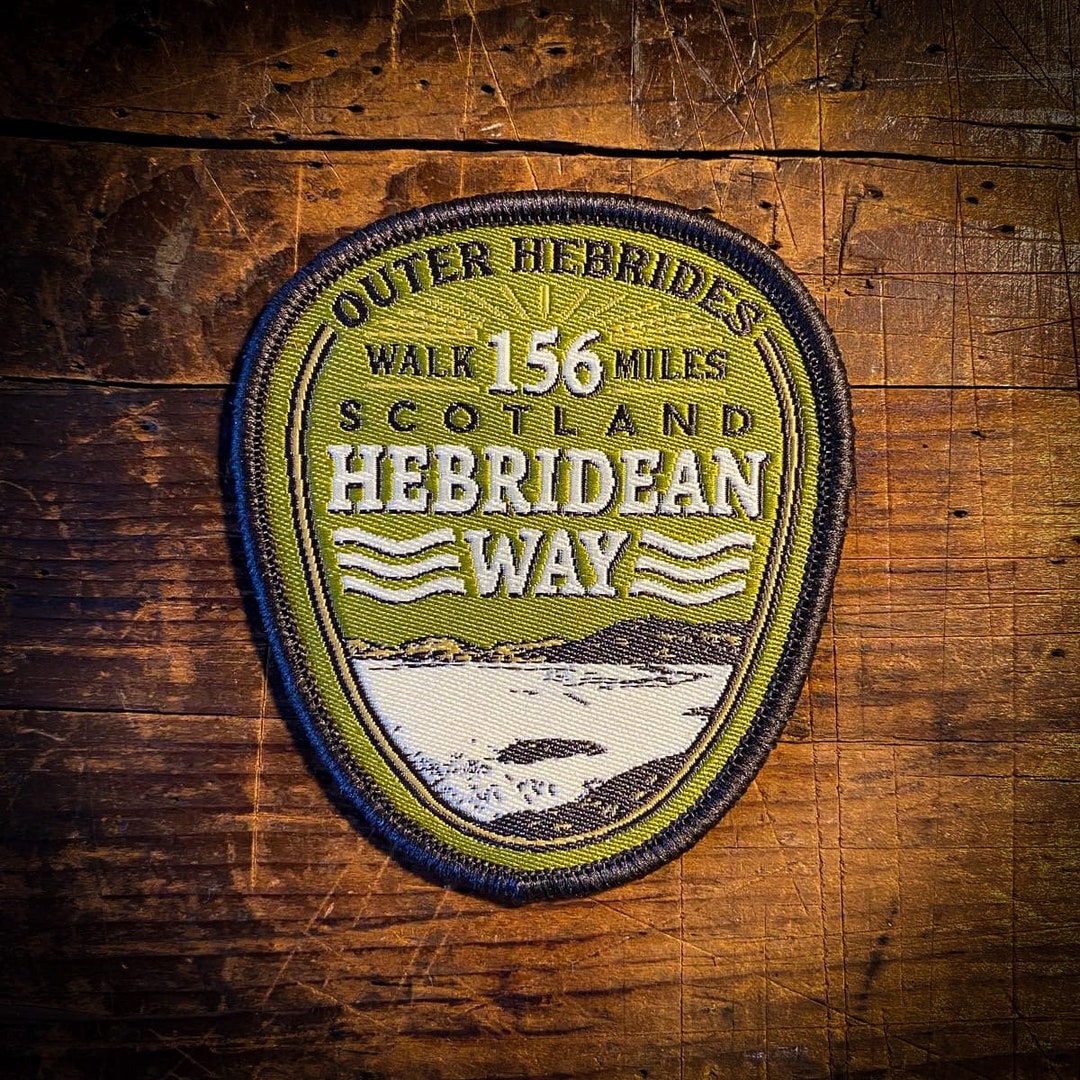 Hebridean Way walking Route Patch - Etsy