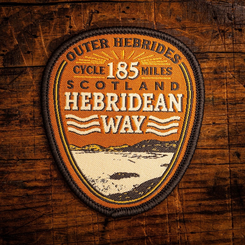 Hebridean Way (cycle Route) Patch - Etsy