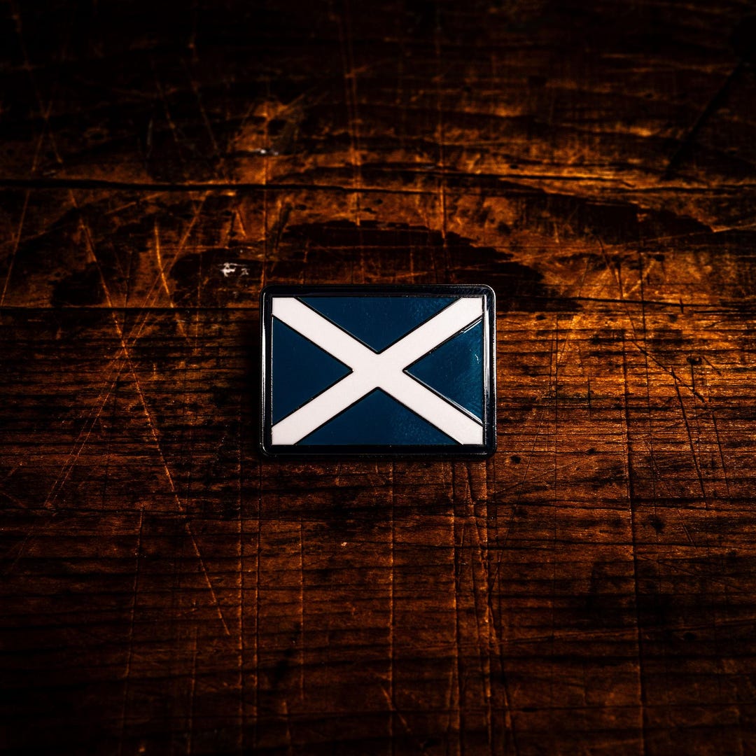 Saltire Flag Pin - Etsy