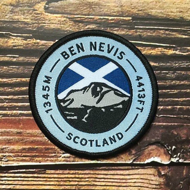 Ben Nevis scotland Woven Patch - Etsy