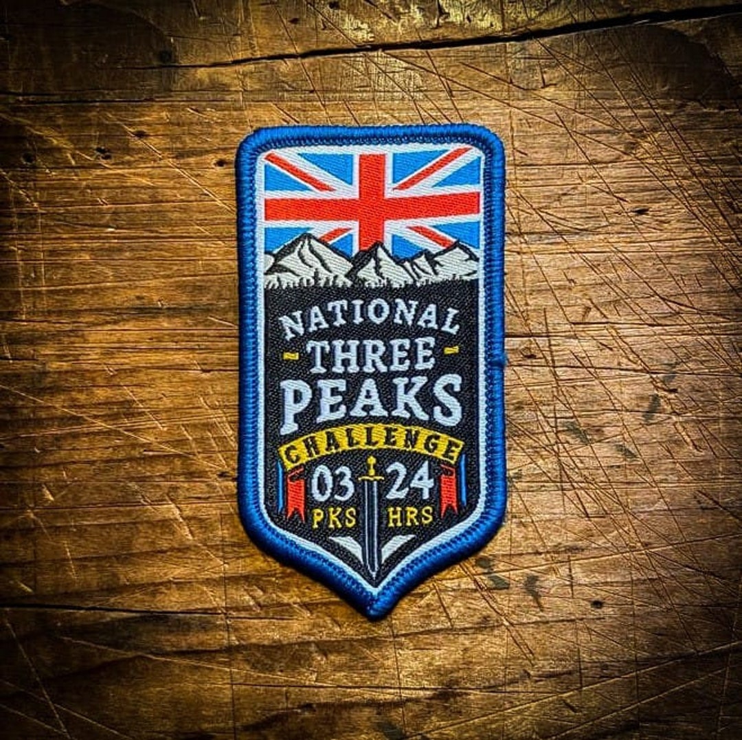 UK National Three Peaks Challenge Patch - Etsy