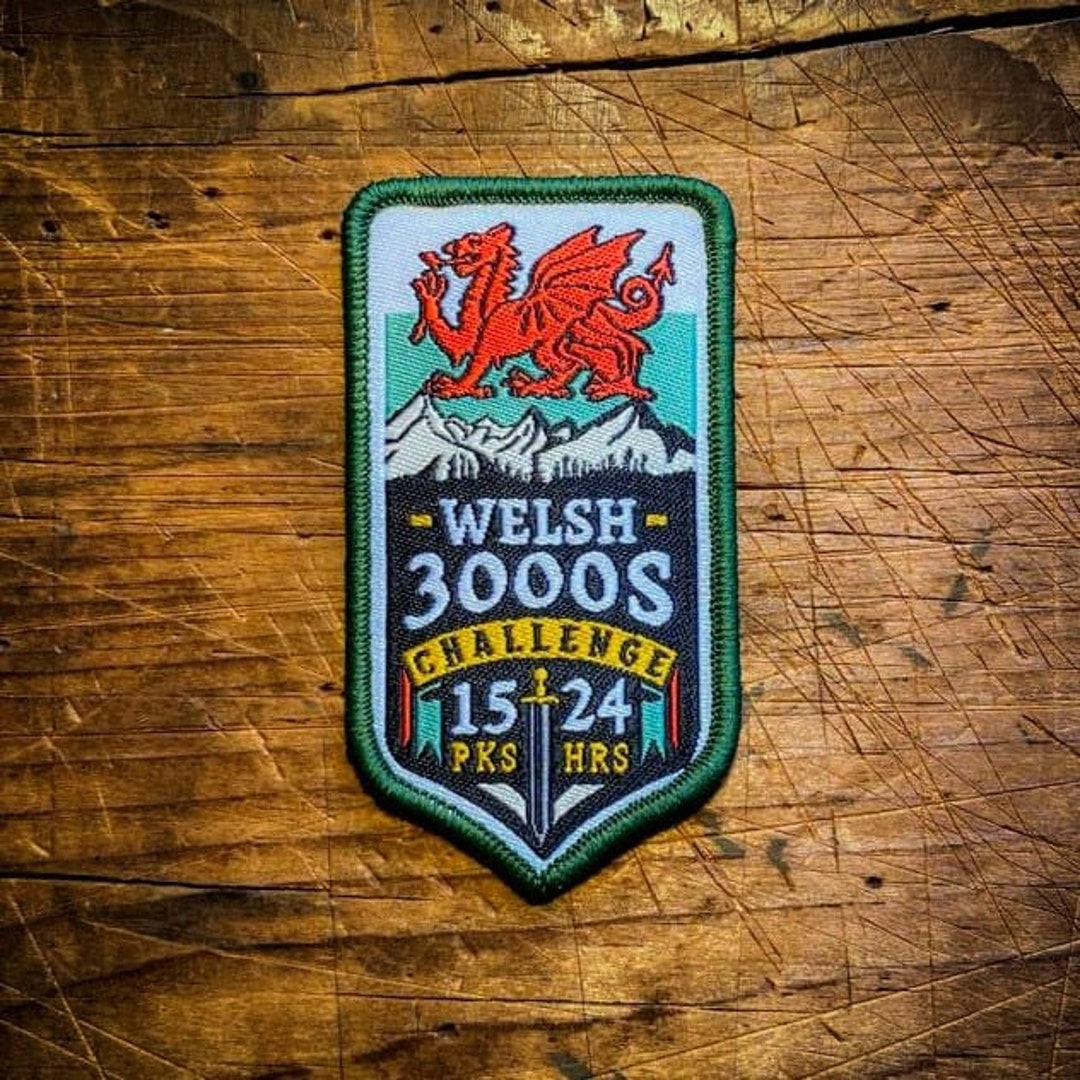 Welsh 3000s Challenge Patch - Etsy