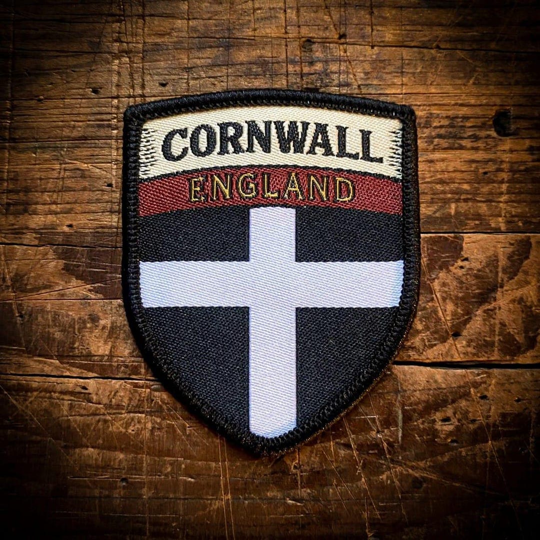 Cornwall County Flag Patch - Etsy