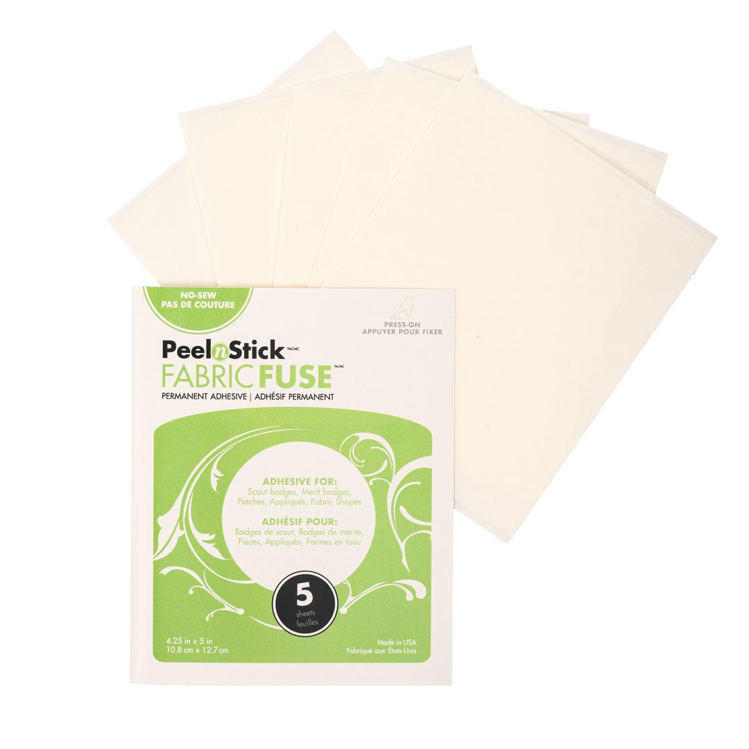 Patch Adhesive Sheets (cut to Fit) 5 Pack (sticks up to 15 Patches!) - Etsy