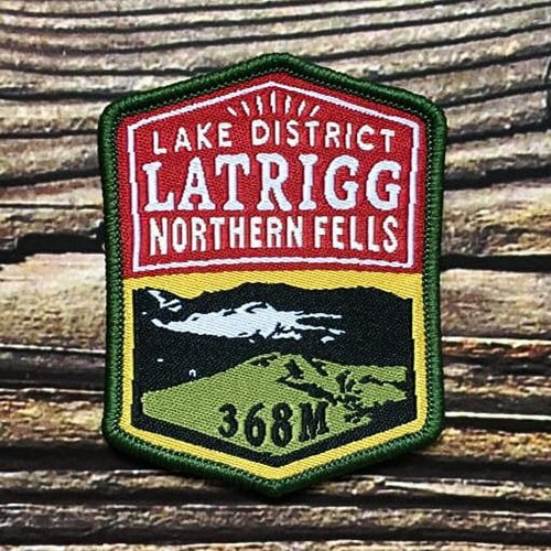 High Street lake District National Park England Woven Patch - Etsy