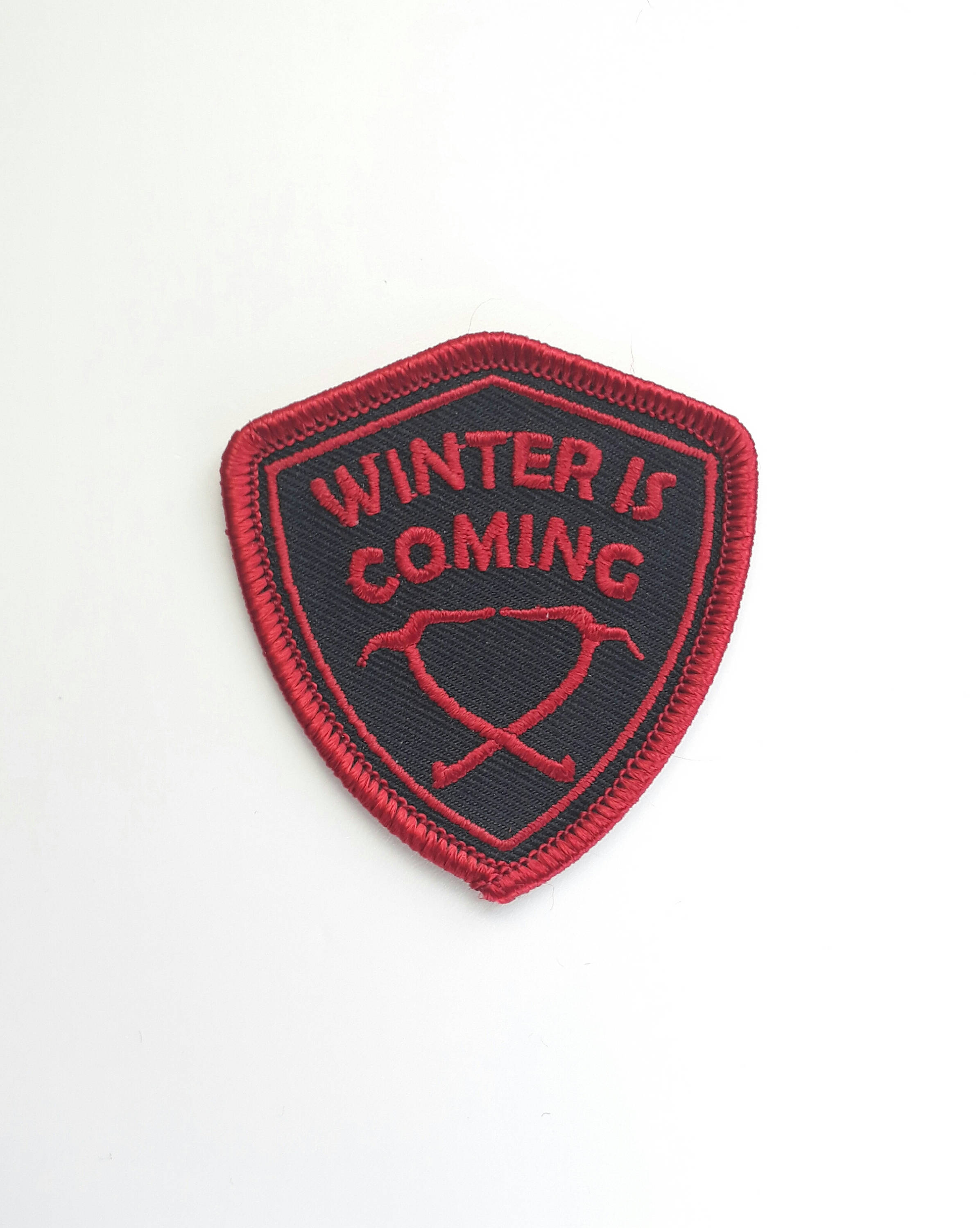 Winter is Coming Embroidered Patch - Etsy